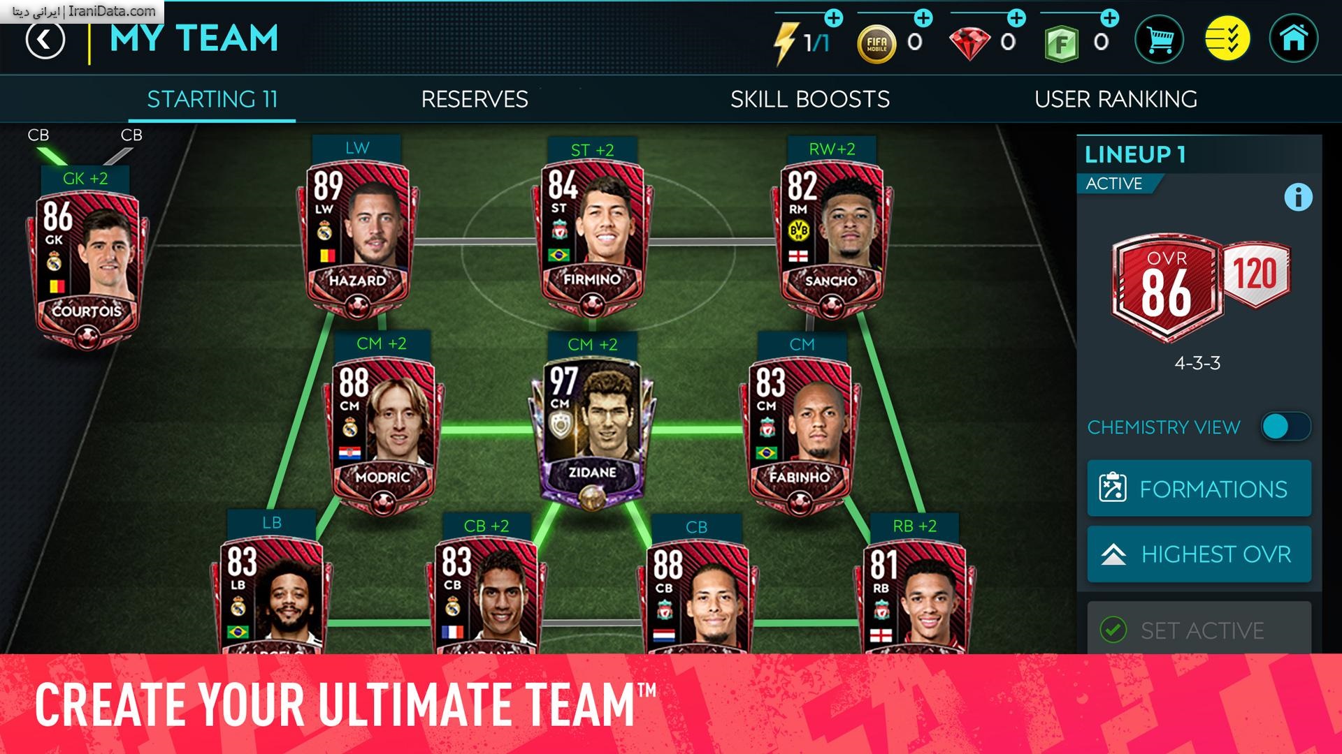 دانلود بازی FIFA Mobile 2020 برای اندروید - فیفا موبایل 2020 - ایرانی دیتا