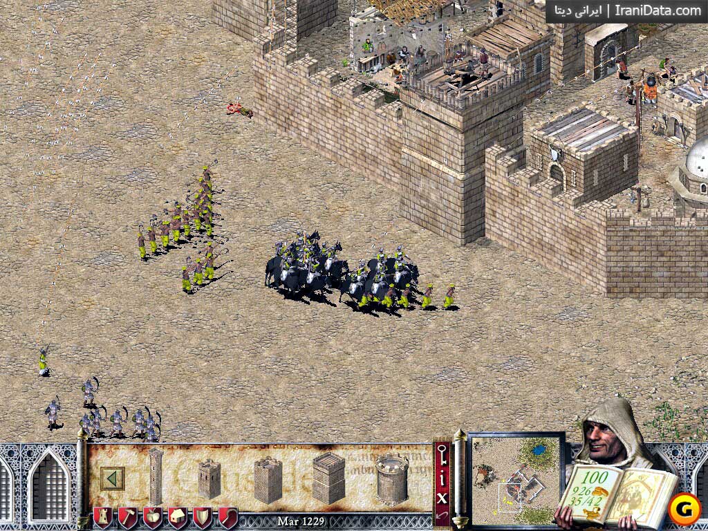 دانلود بازی Stronghold Crusader 1 جنگ های صلیبی 1 نسخه فارسی
